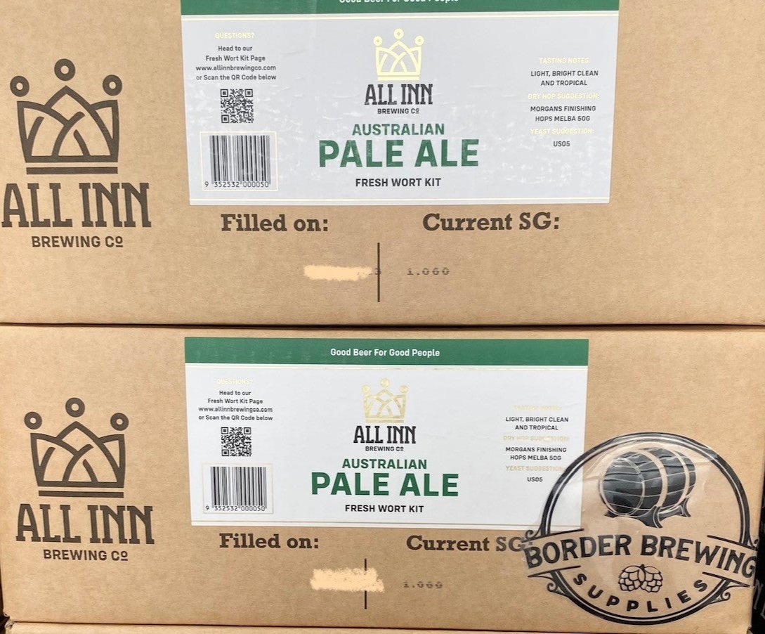 All Inn Brewing Fresh Wort Kit Australian Pale Ale | Border Brewing Supplies