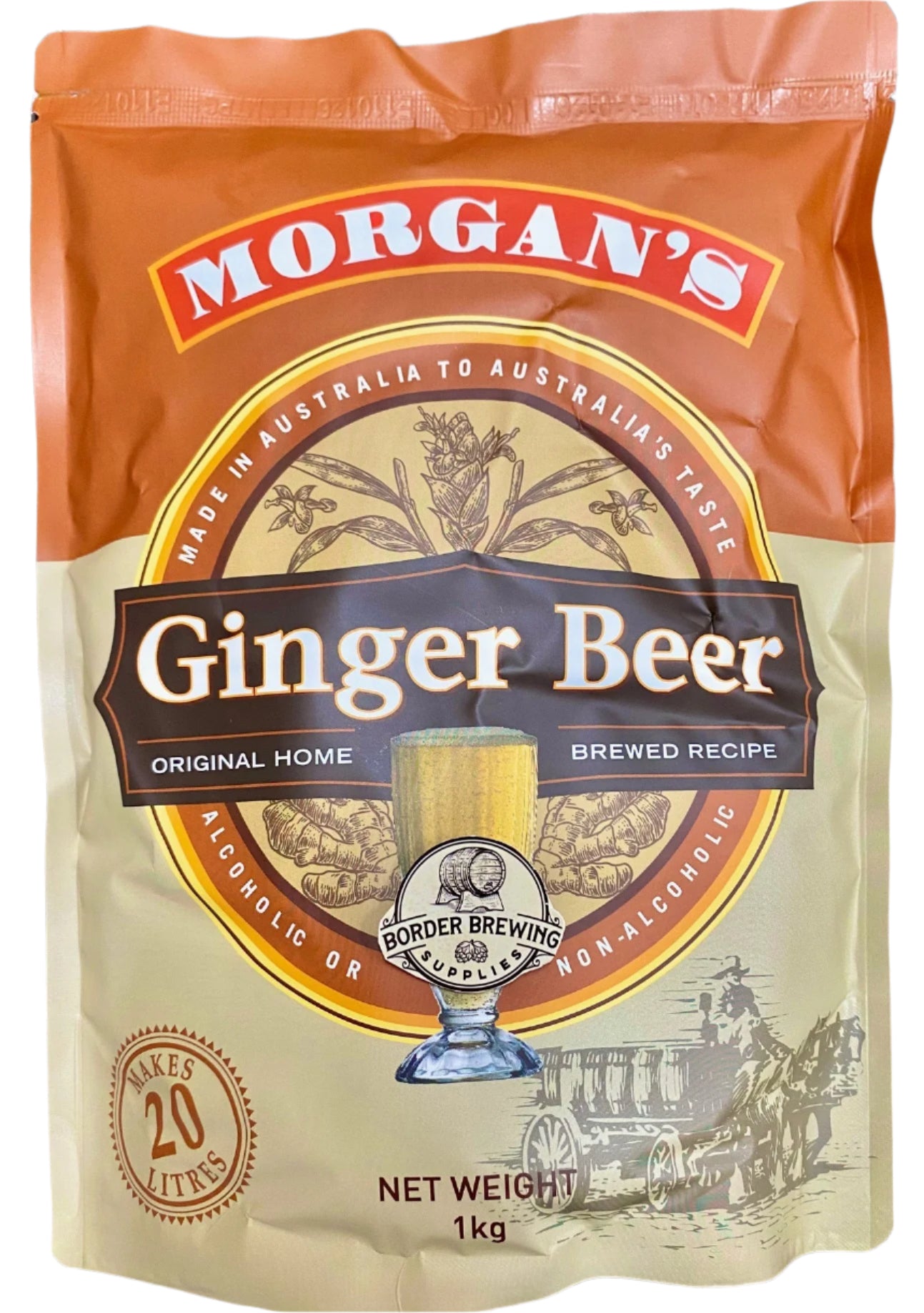 Morgan's Ginger Beer Home Brew Kit | Border Brewing Supplies