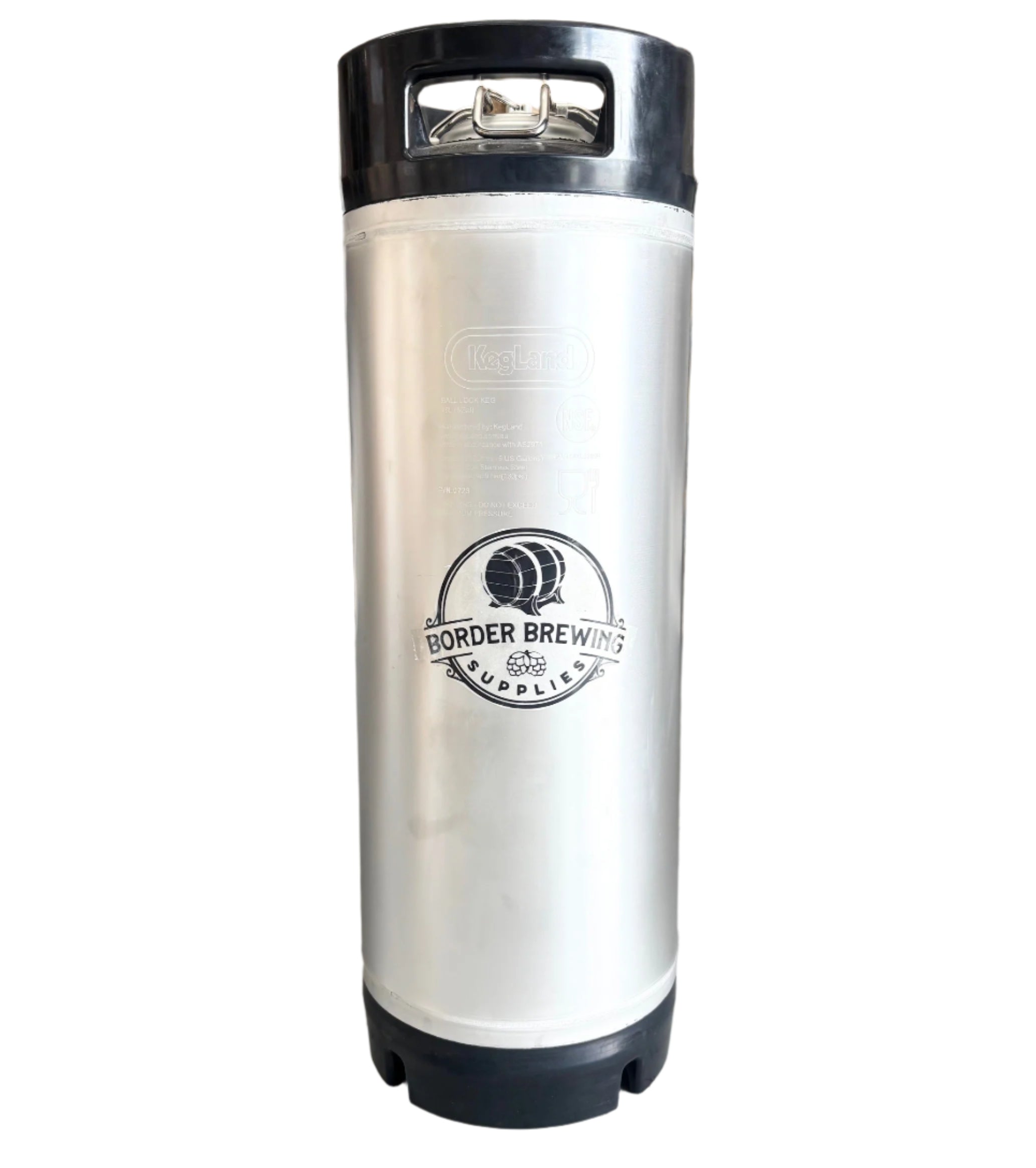 Beer Keg 19 Litre Ball Lock | Border Brewing Supplies