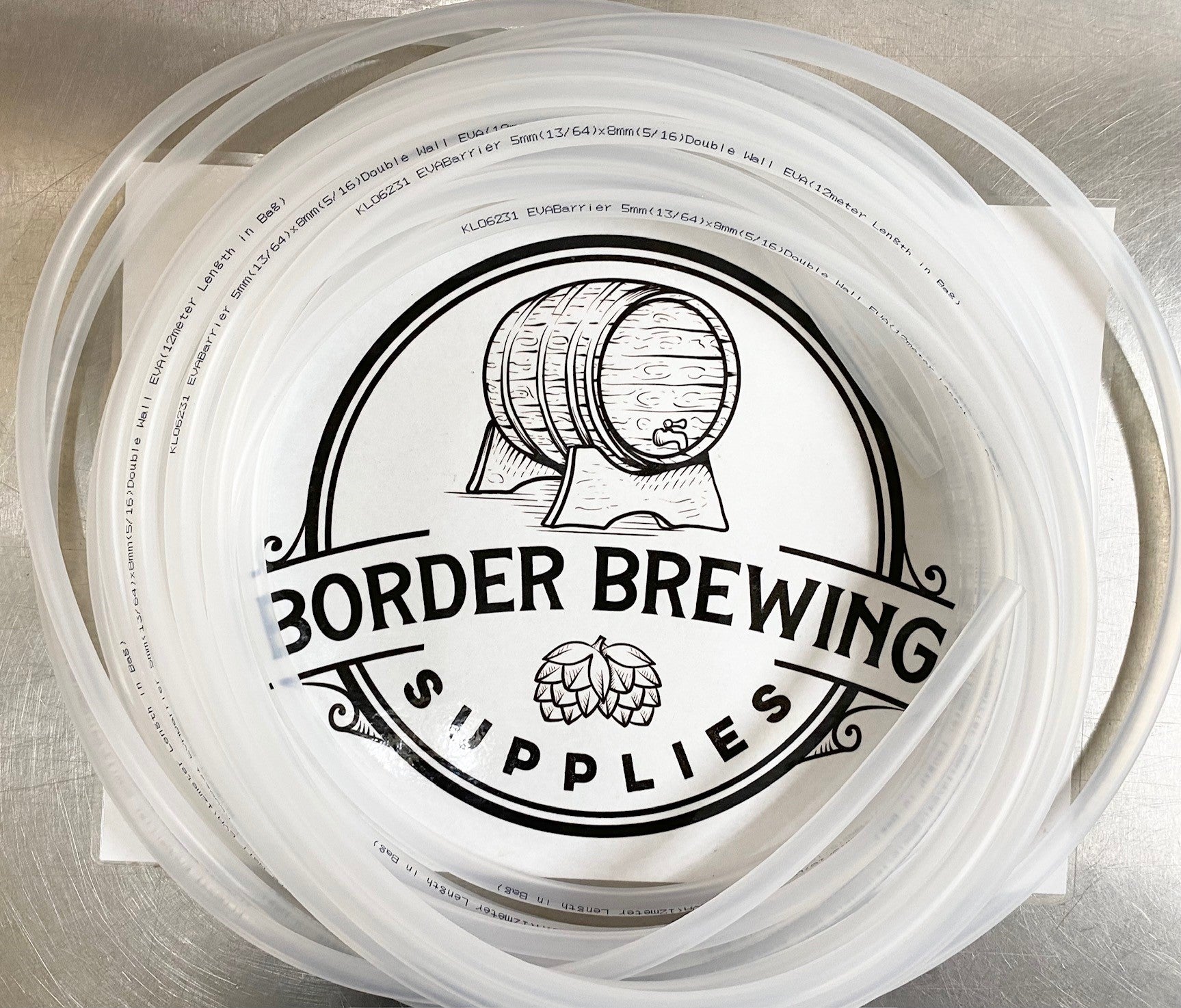 Beer & Gas Line 5mm inner x 8mm outer | Border Brewing Supplies
