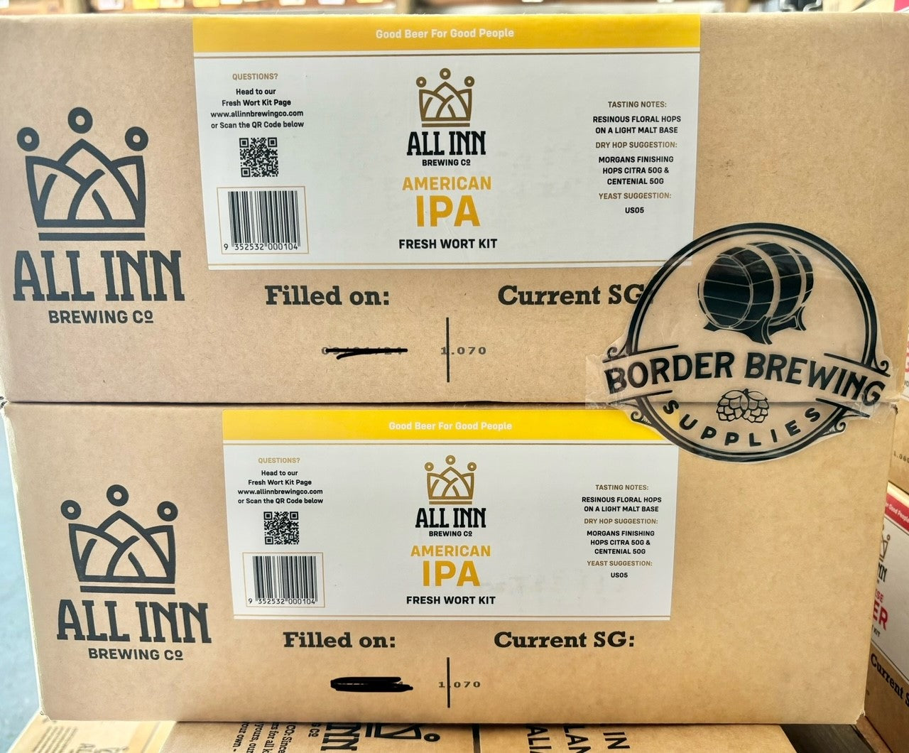 All Inn Brewing Fresh Wort Kit American IPA | Border Brewing Supplies