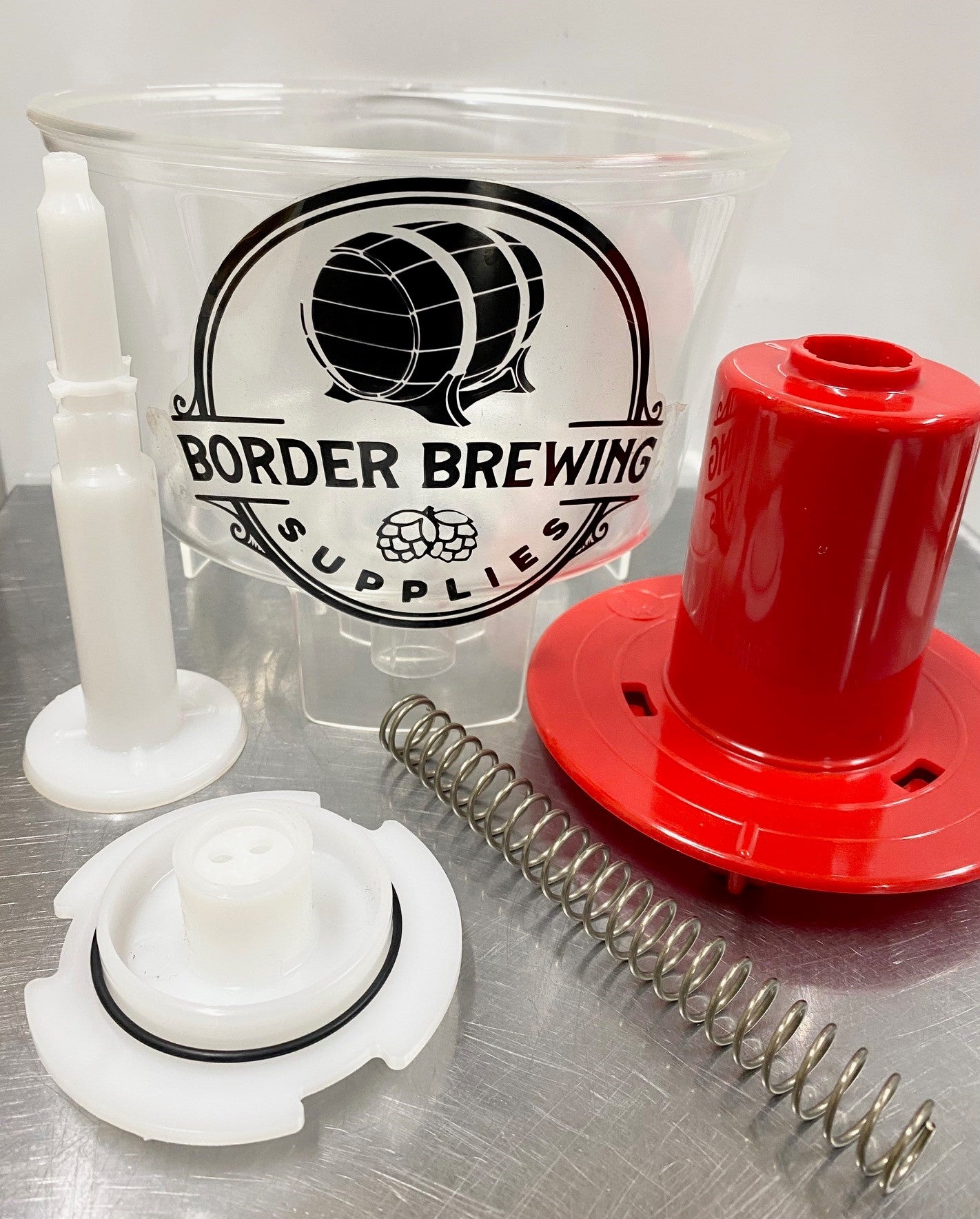 Bottle Rinser Spring | Border Brewing Supplies