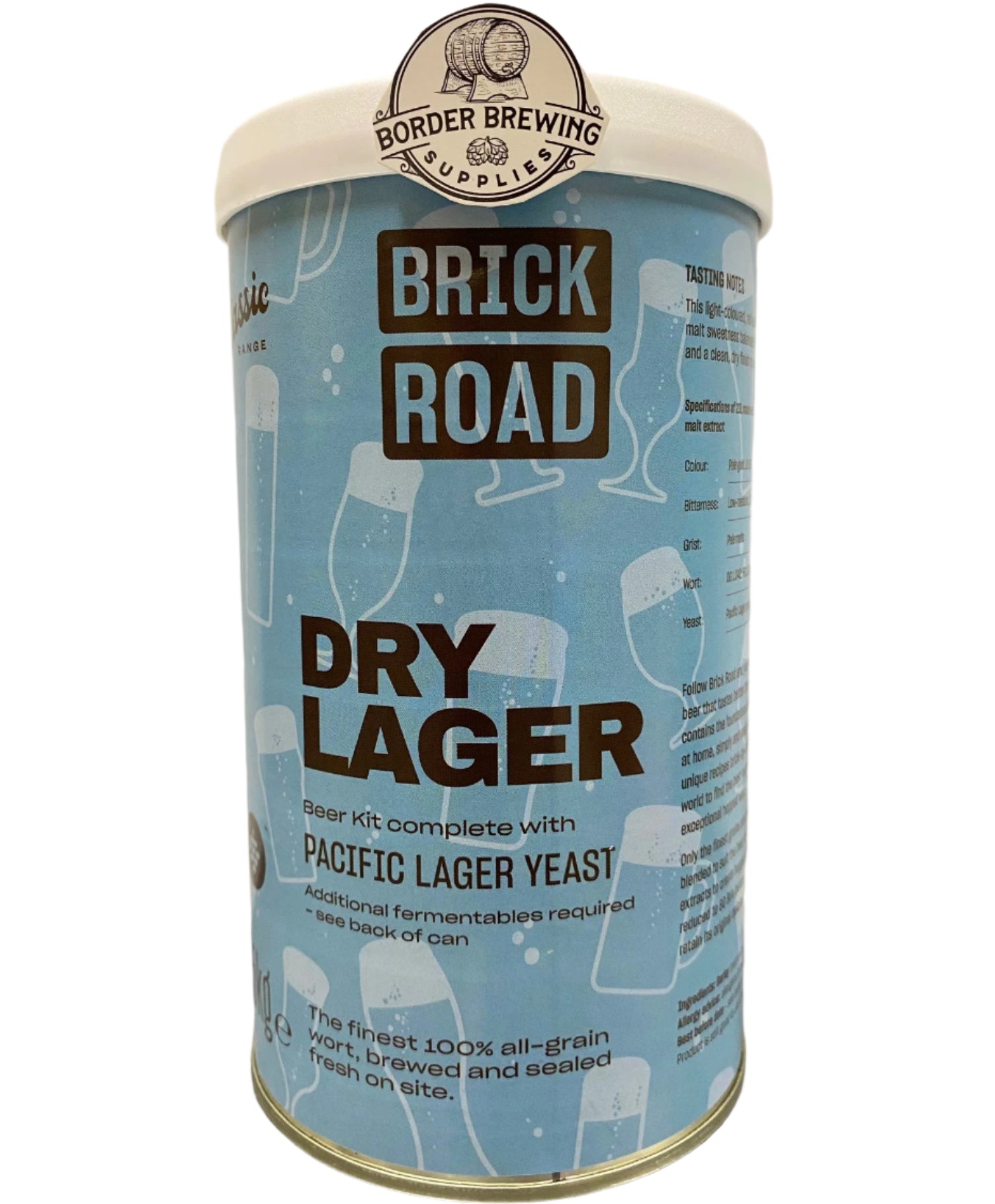 Brick Road Dry Lager Brew Kit | Border Brewing Supplies