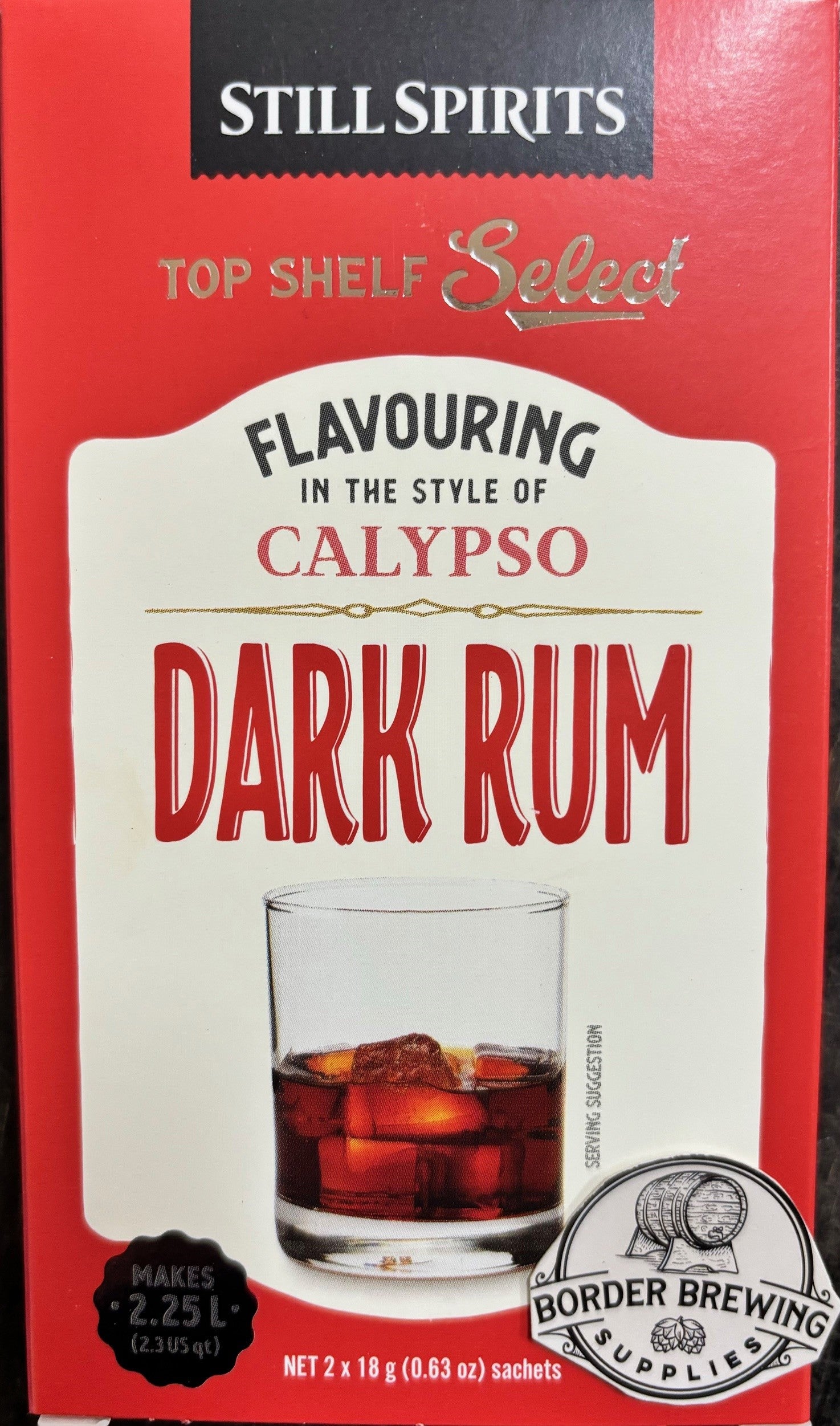 Still Spirits Top Shelf Select Calypso Dark Rum | Border Brewing Supplies