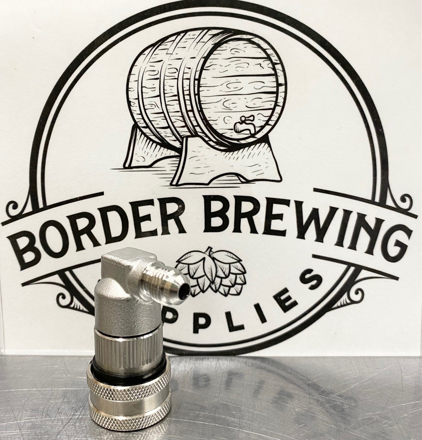 Stainless Steel Ball Lock Disconnect MFL LIQUID | Border Brewing Supplies