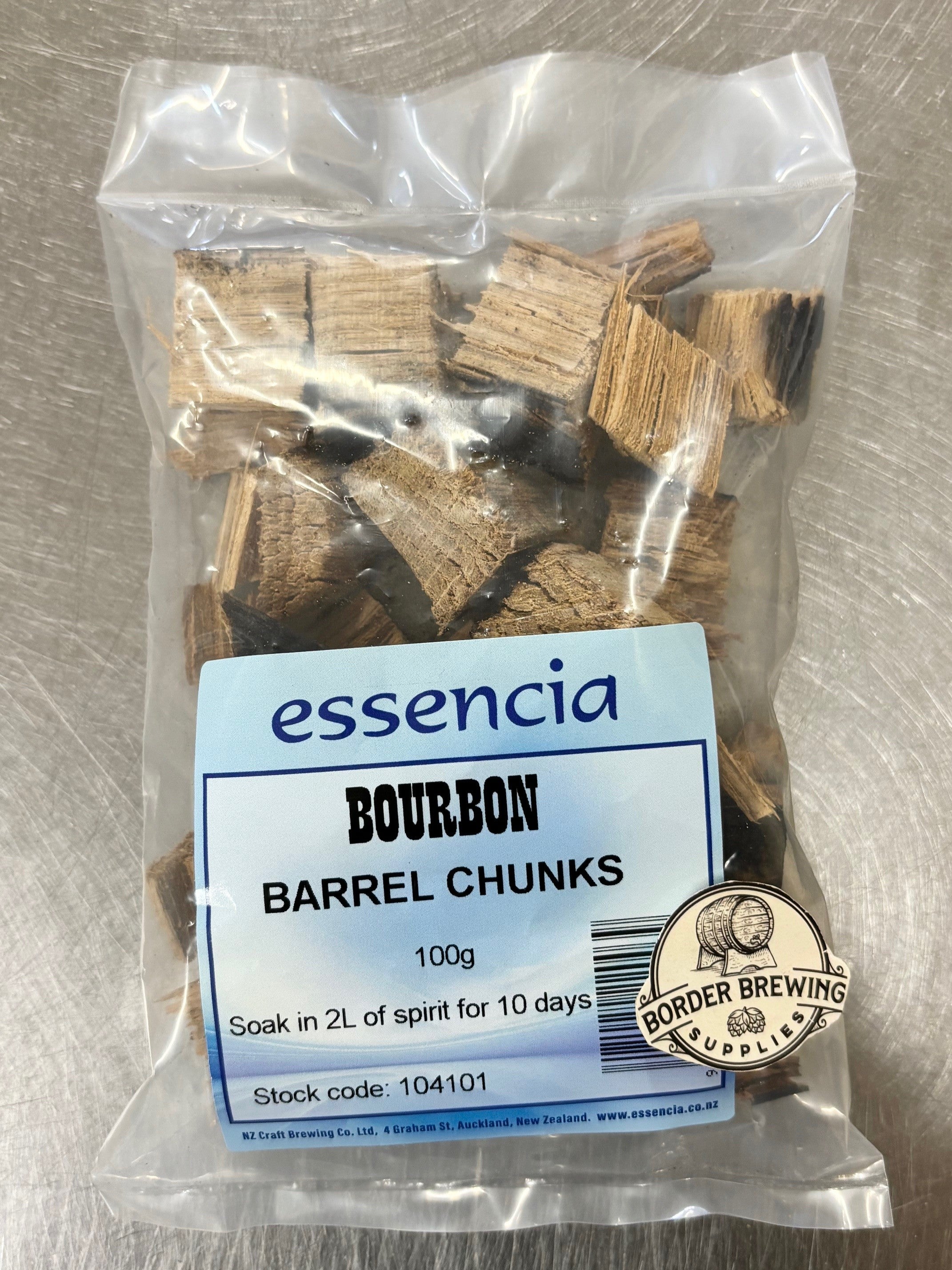 Essencia Bourbon Barrel Chunks | Border Brewing Supplies