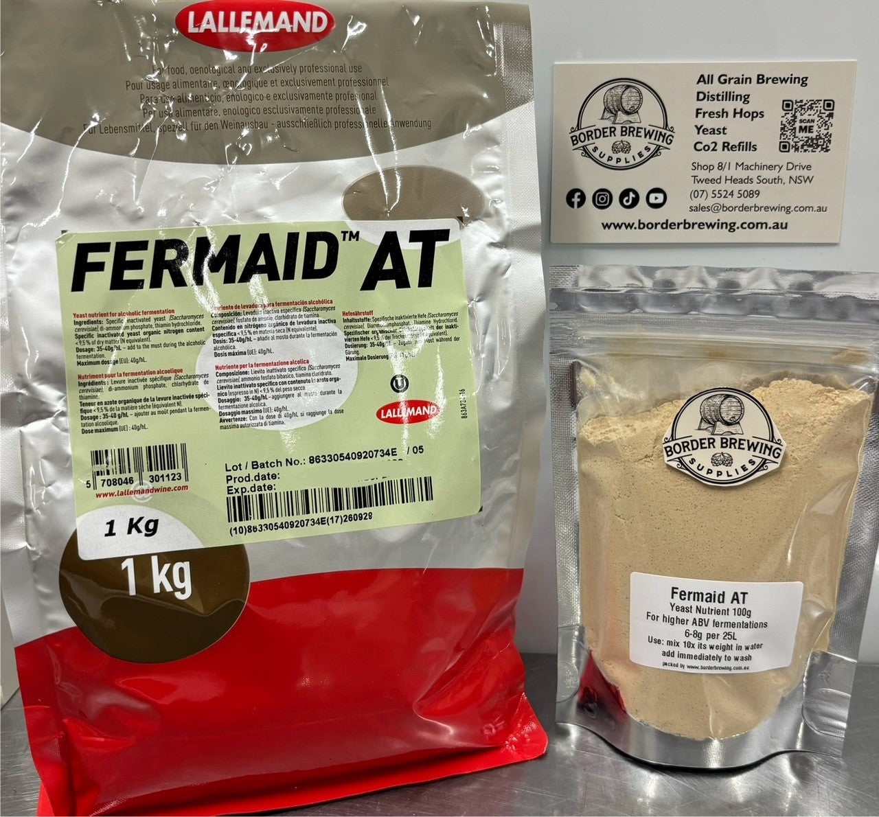 Lallemand FERMAID AT Yeast Nutrient | Border Brewing Supplies