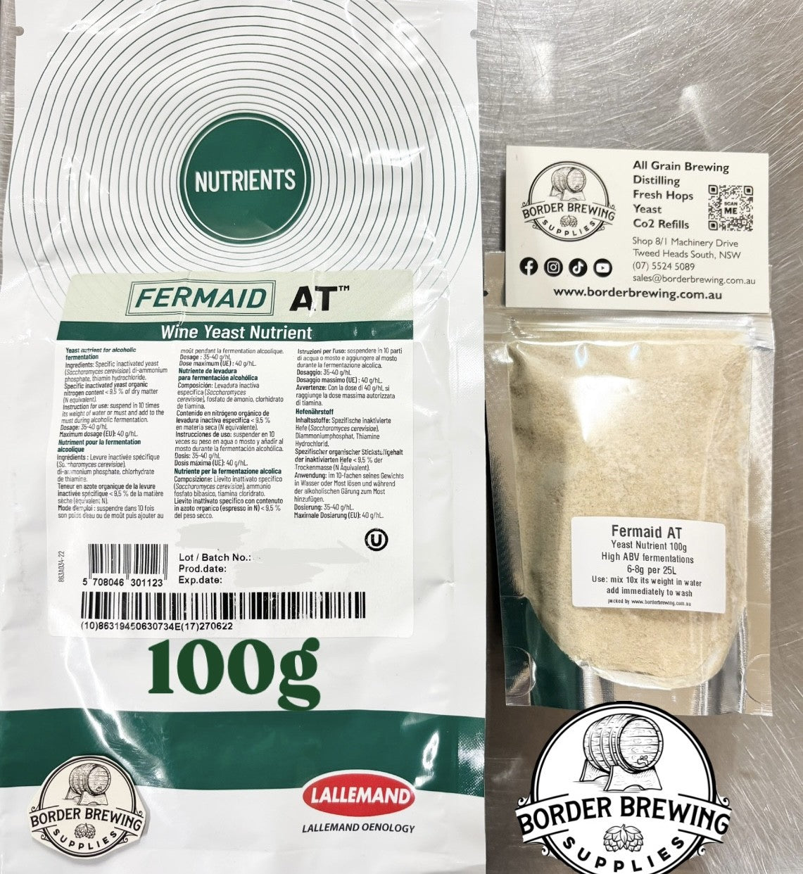 Lallemand FERMAID AT Yeast Nutrient | Border Brewing Supplies