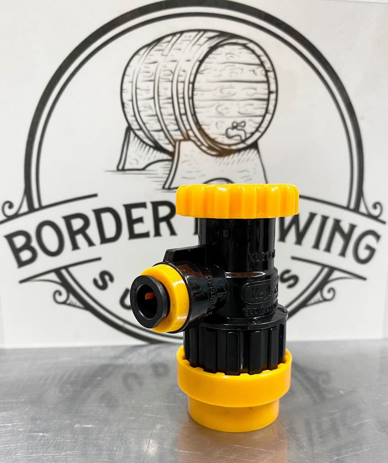 Ball Lock Disconnect Flow Control | Border Brewing Supplies