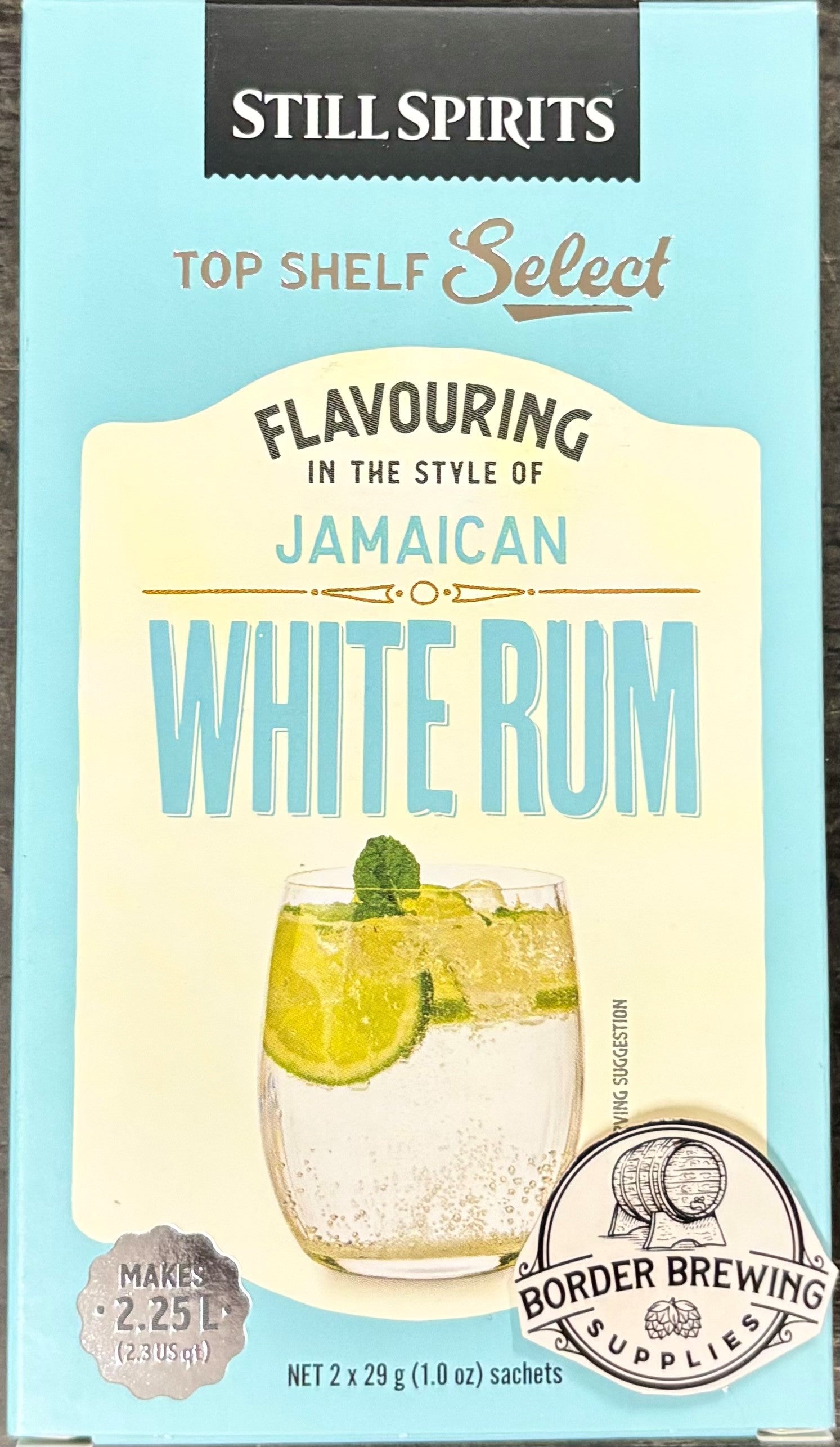 Still Spirits Top Shelf Select Jamaican White Rum | Border Brewing Supplies