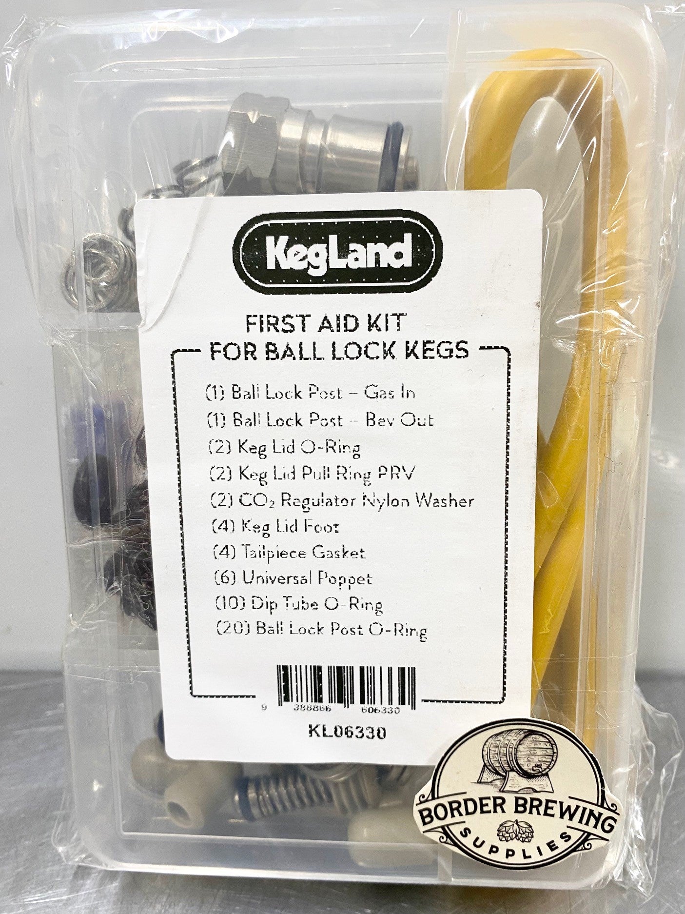 First Aid Kit for Ball Lock Kegs | Border Brewing Supplies