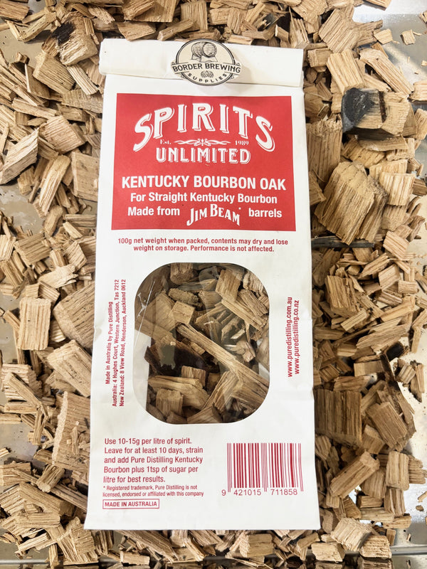 Spirits Unlimited Kentucky Bourbon Oak Chips | Border Brewing Supplies