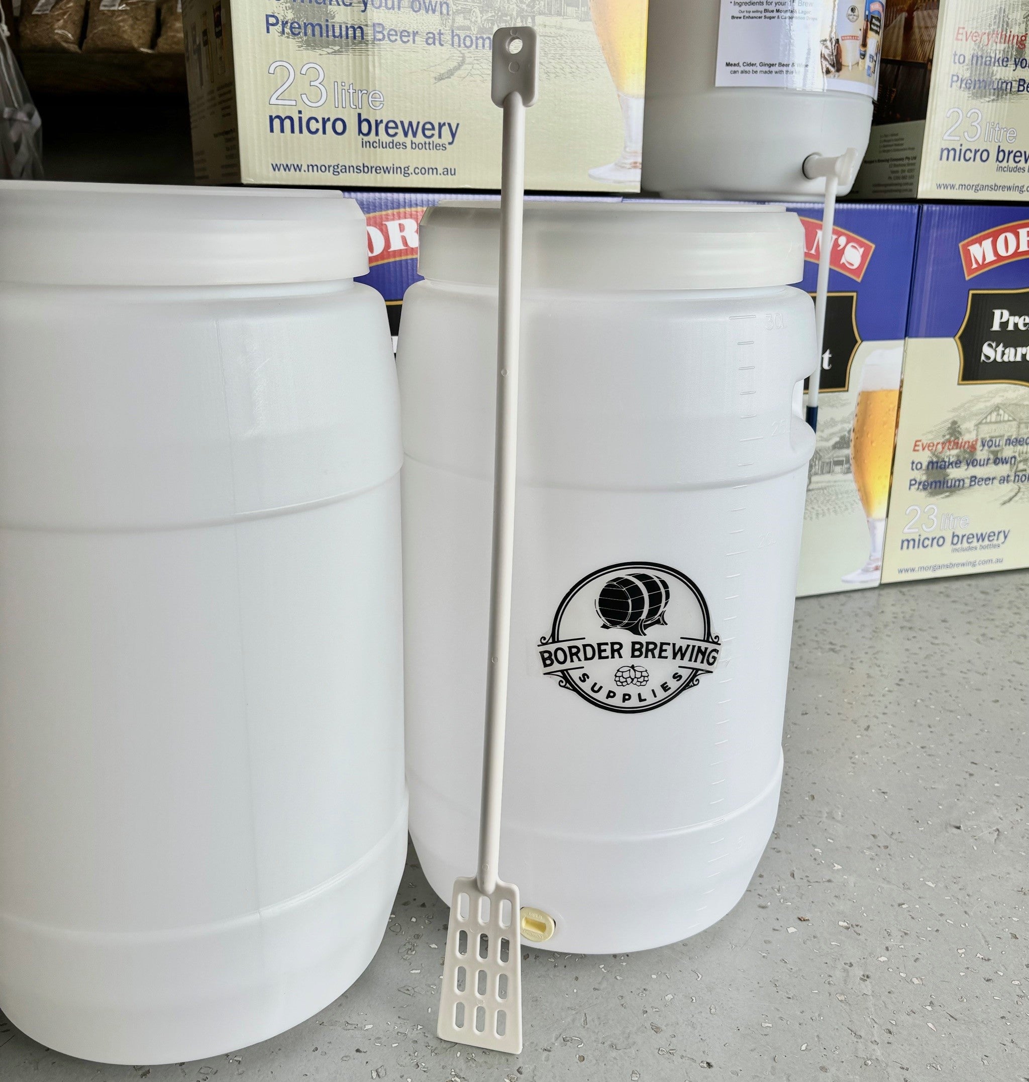 Mash Paddle Food Grade Plastic | Border Brewing Supplies