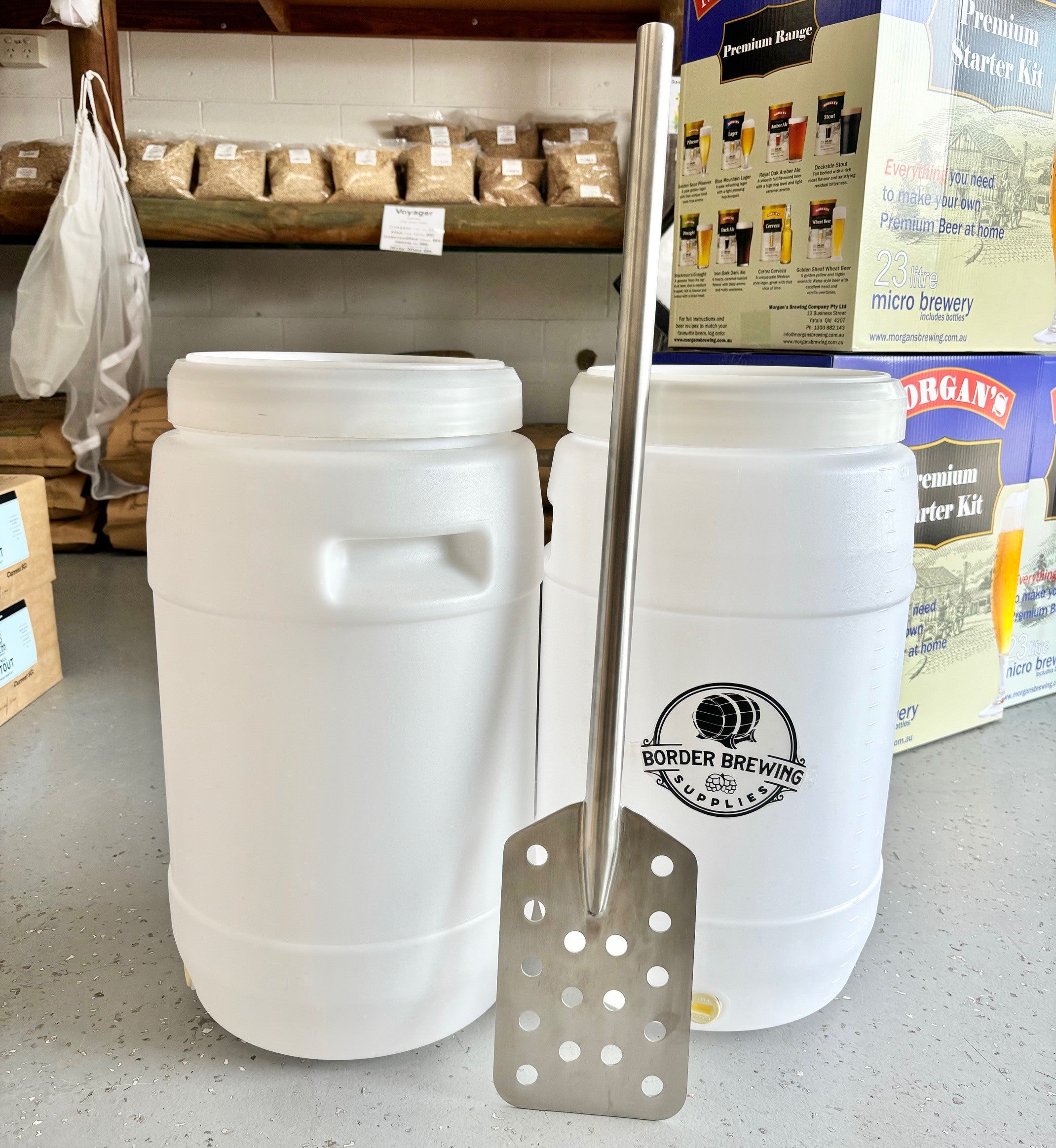 Mash Paddle Heavy Duty Monster | Border Brewing Supplies