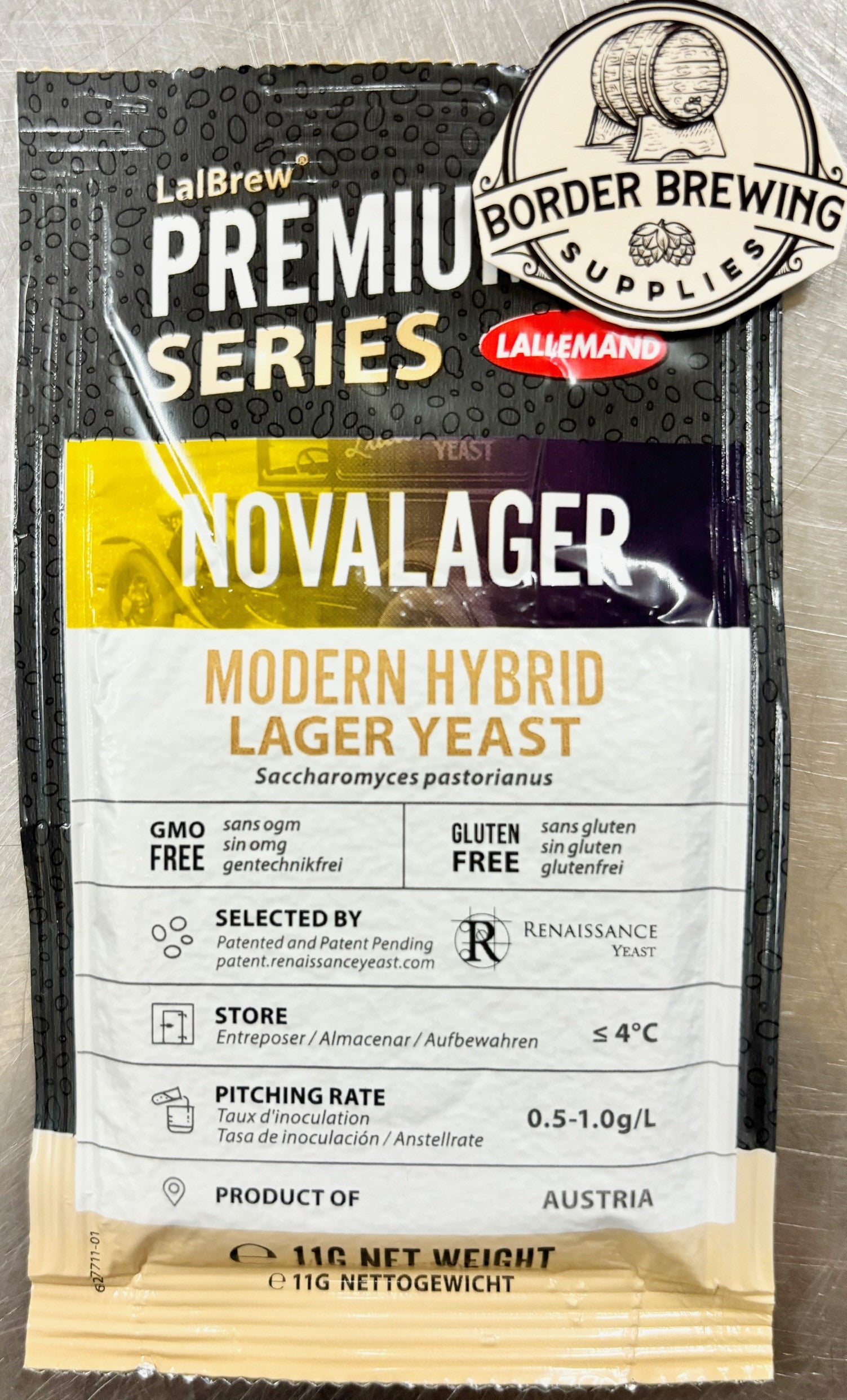 Lallemand NovaLager Larger Yeast | Border Brewing Supplies
