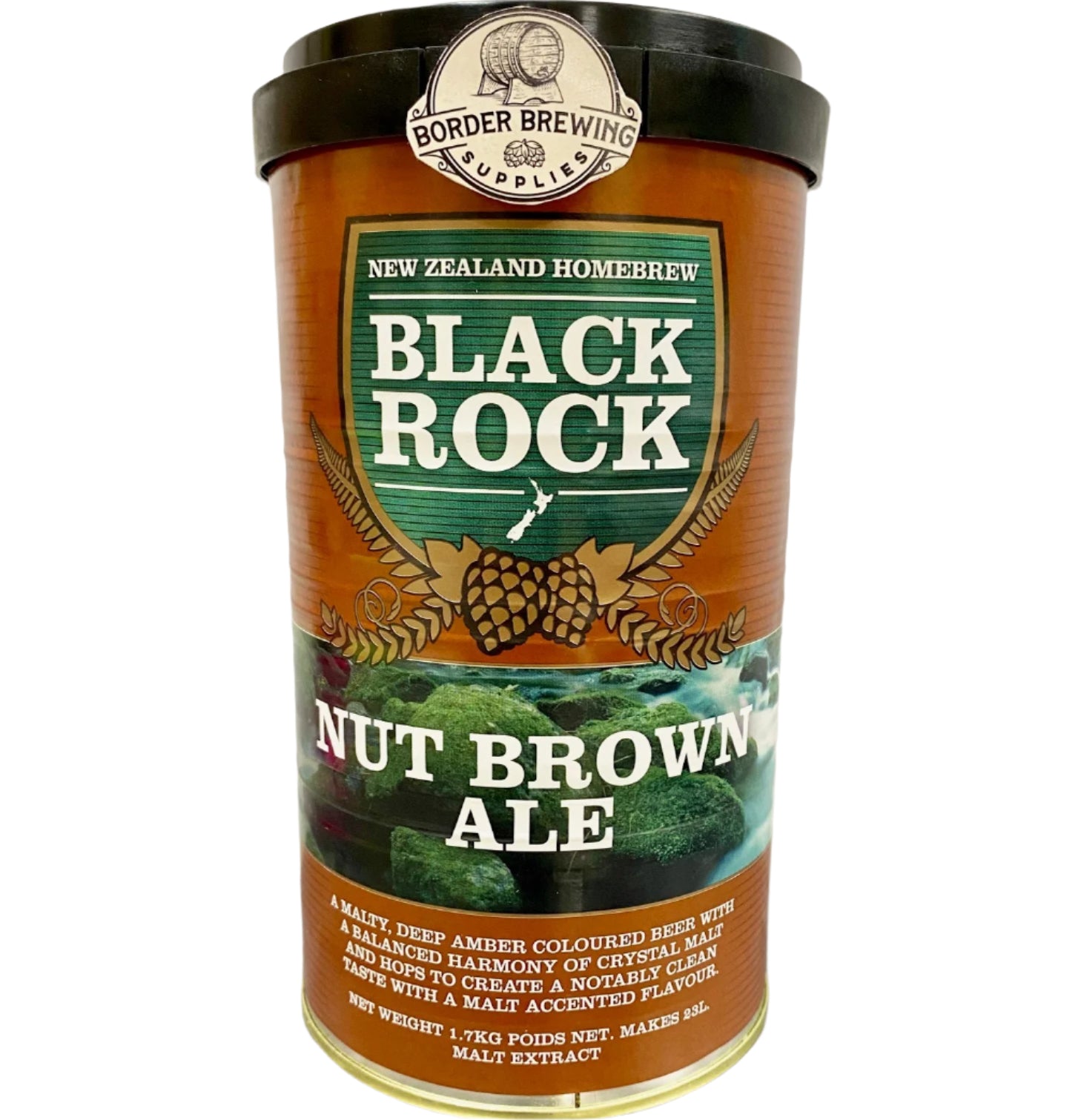 Black Rock Nut Brown Ale Brew Kit | Border Brewing Supplies