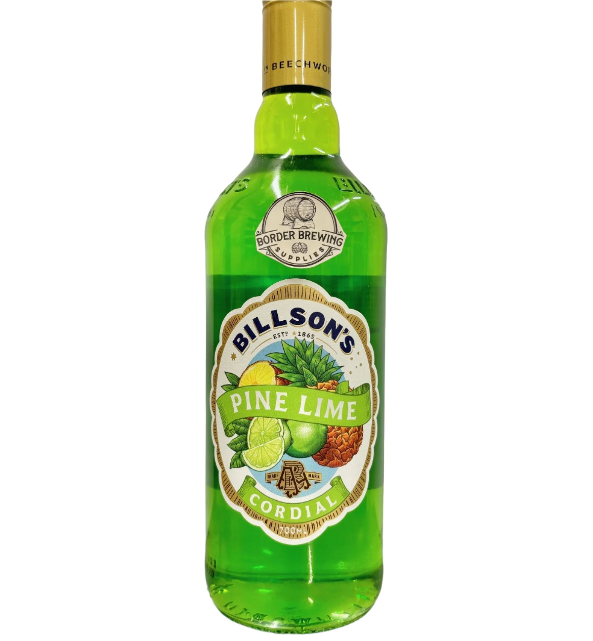 Billson's Pine Lime Cordial | Border Brewing Supplies