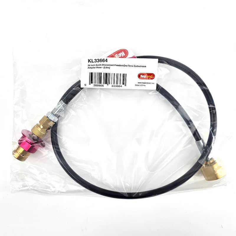 SodaStream Adapter Hose Pink | Border Brewing Supplies