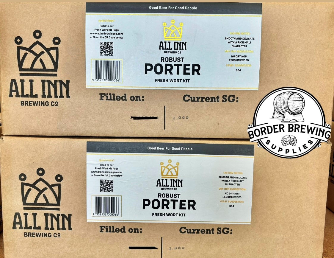 All Inn Brewing Fresh Wort Kit Robust Porter | Border Brewing Supplies