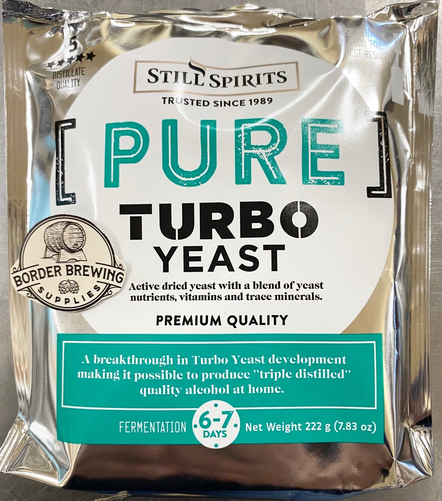 Still Spirits Turbo Yeast PURE | Border Brewing Supplies