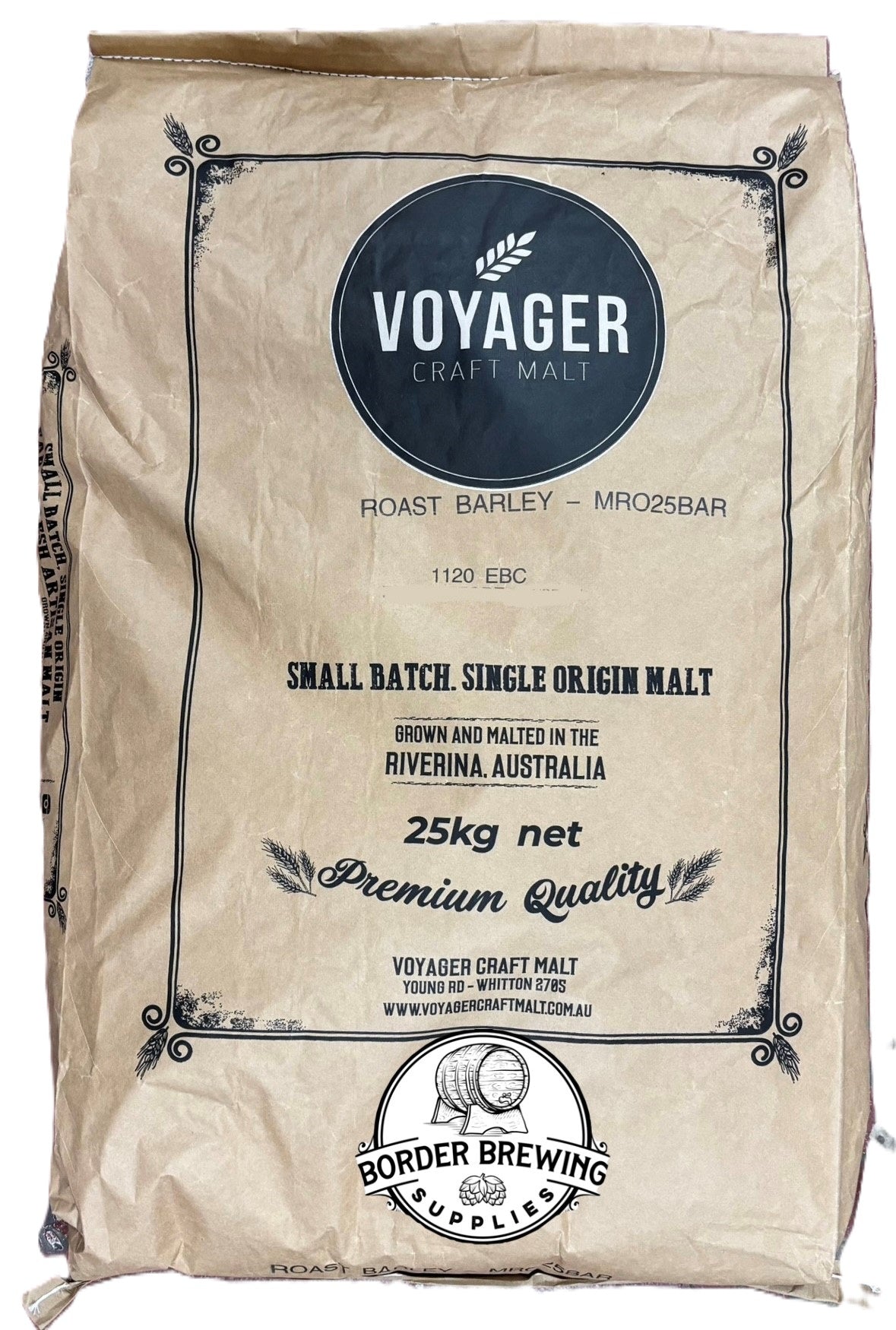 Roasted Barley - Voyager | Border Brewing Supplies