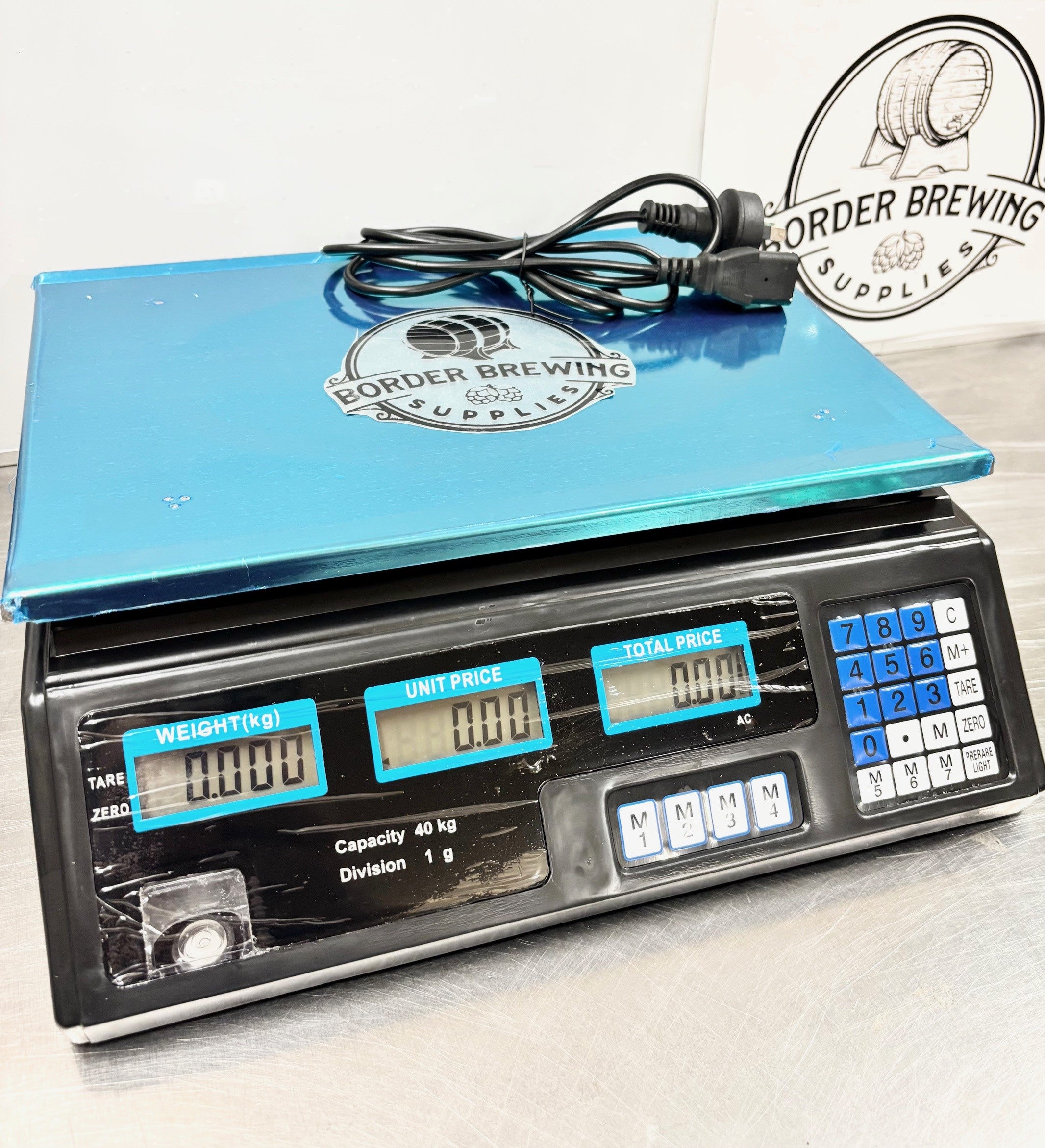 Homebrew Scales 40kg Grain Hops | Border Brewing Supplies