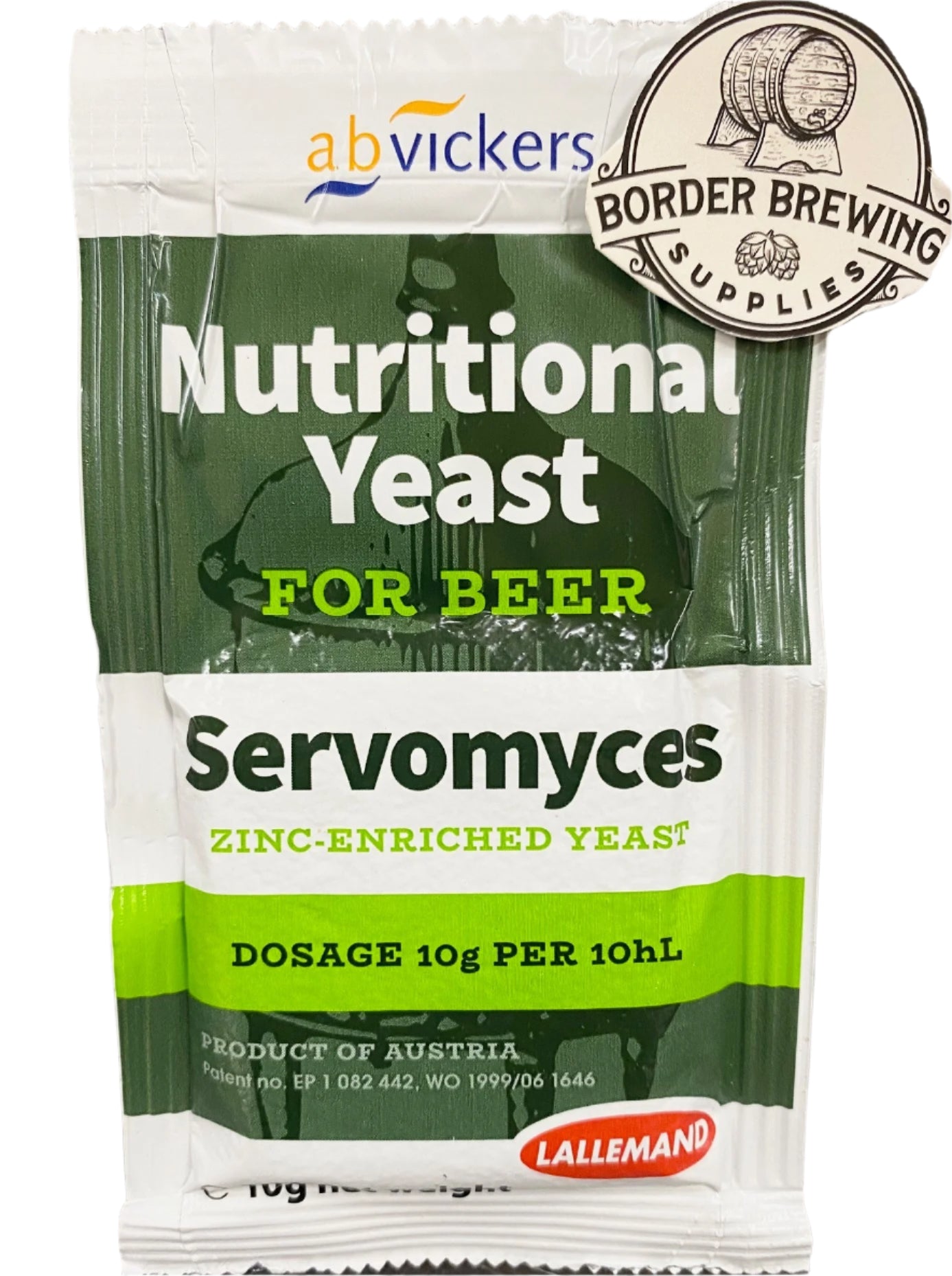 Servomyces Yeast Nutrient Lallemand | Border Brewing Supplies