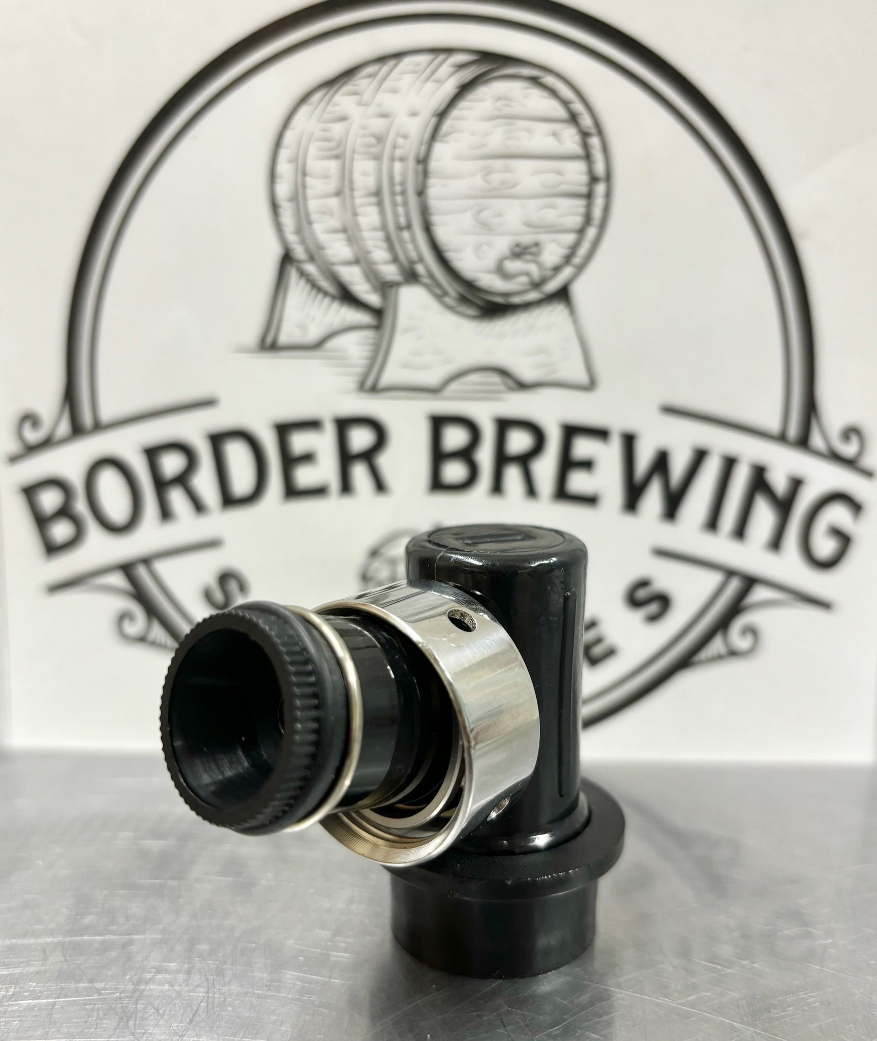 Ball Lock Disconnect + Tap Shank & Collar | Border Brewing Supplies