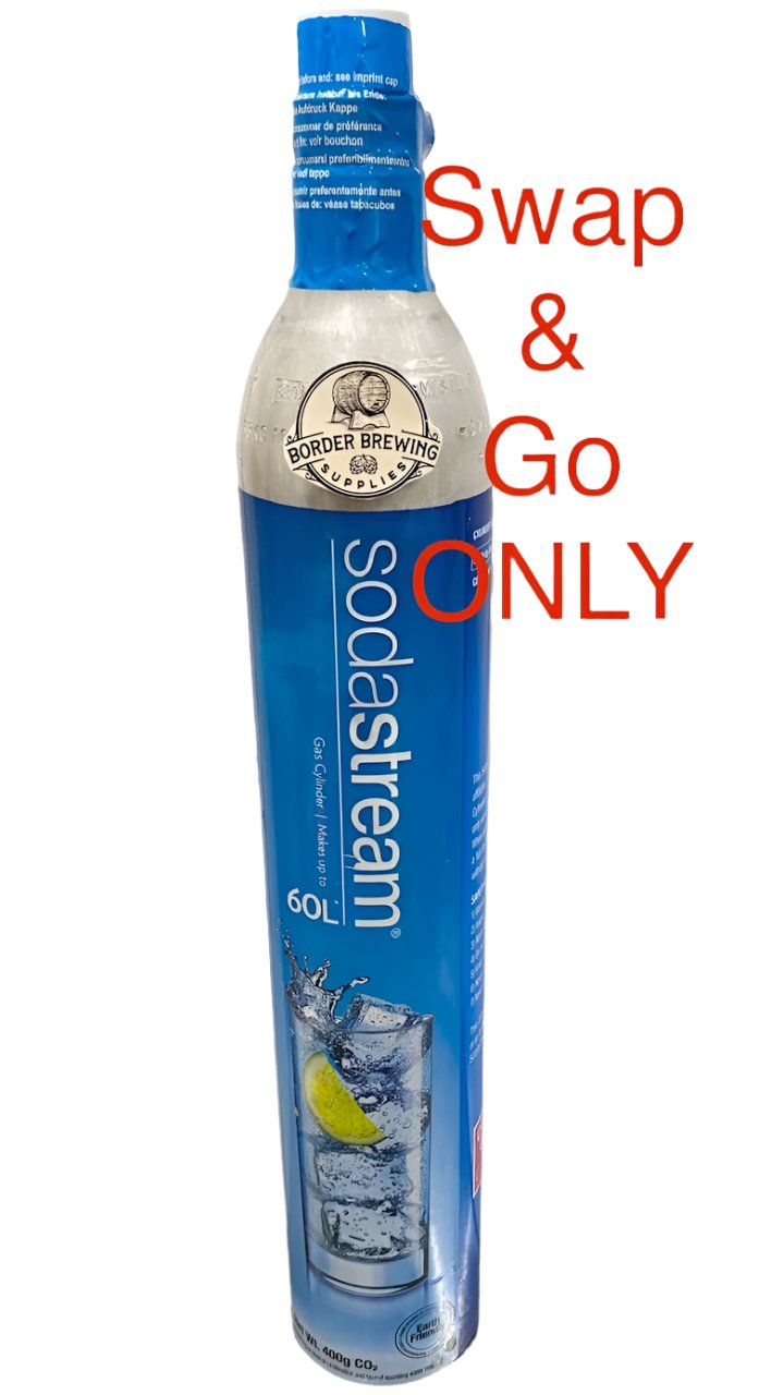 co2 SodaStream Gas Cylinder Exchange | Border Brewing Supplies
