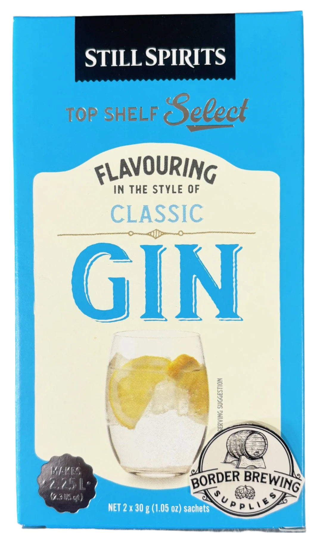 Still Spirits Top Shelf Select Gin | Border Brewing Supplies