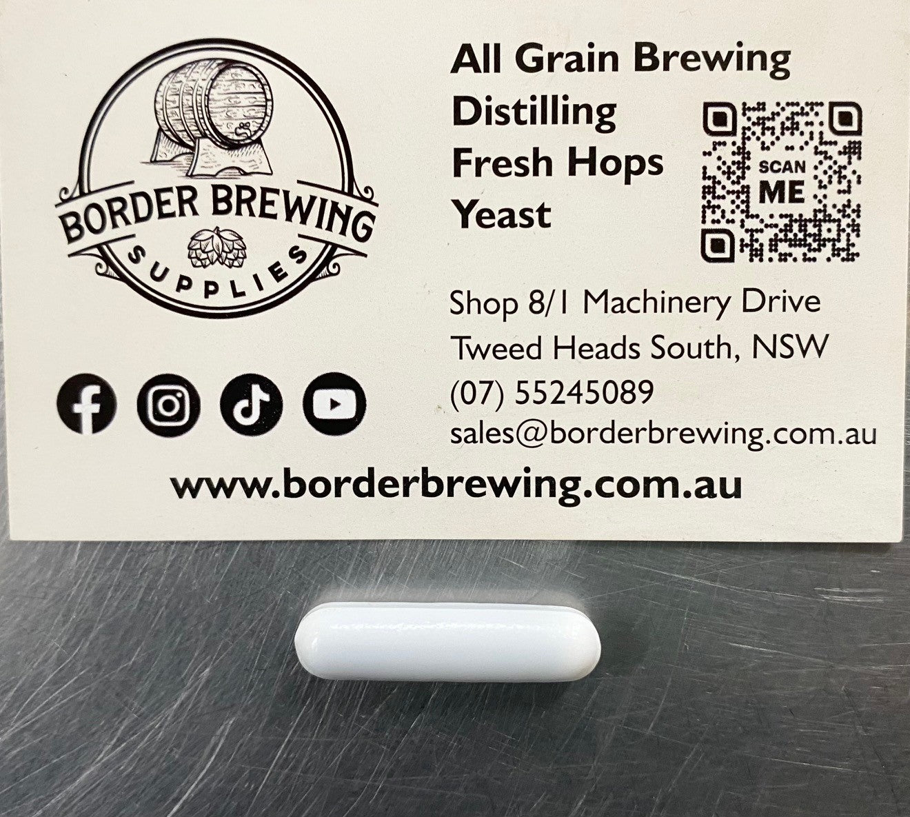 Magnetic Stir Bar | Border Brewing Supplies