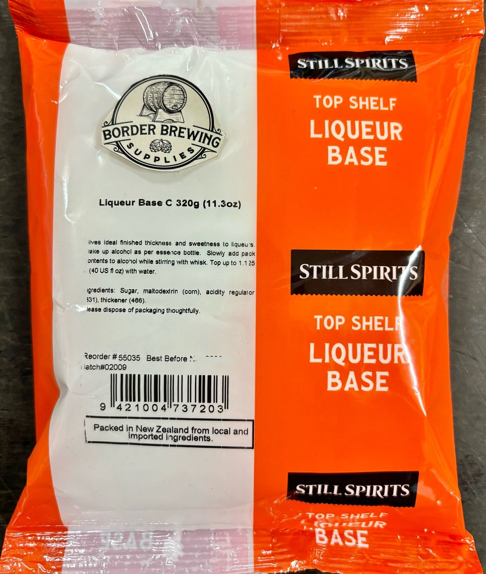 Still Spirits Top Shelf Liqueur Base C | Border Brewing Supplies