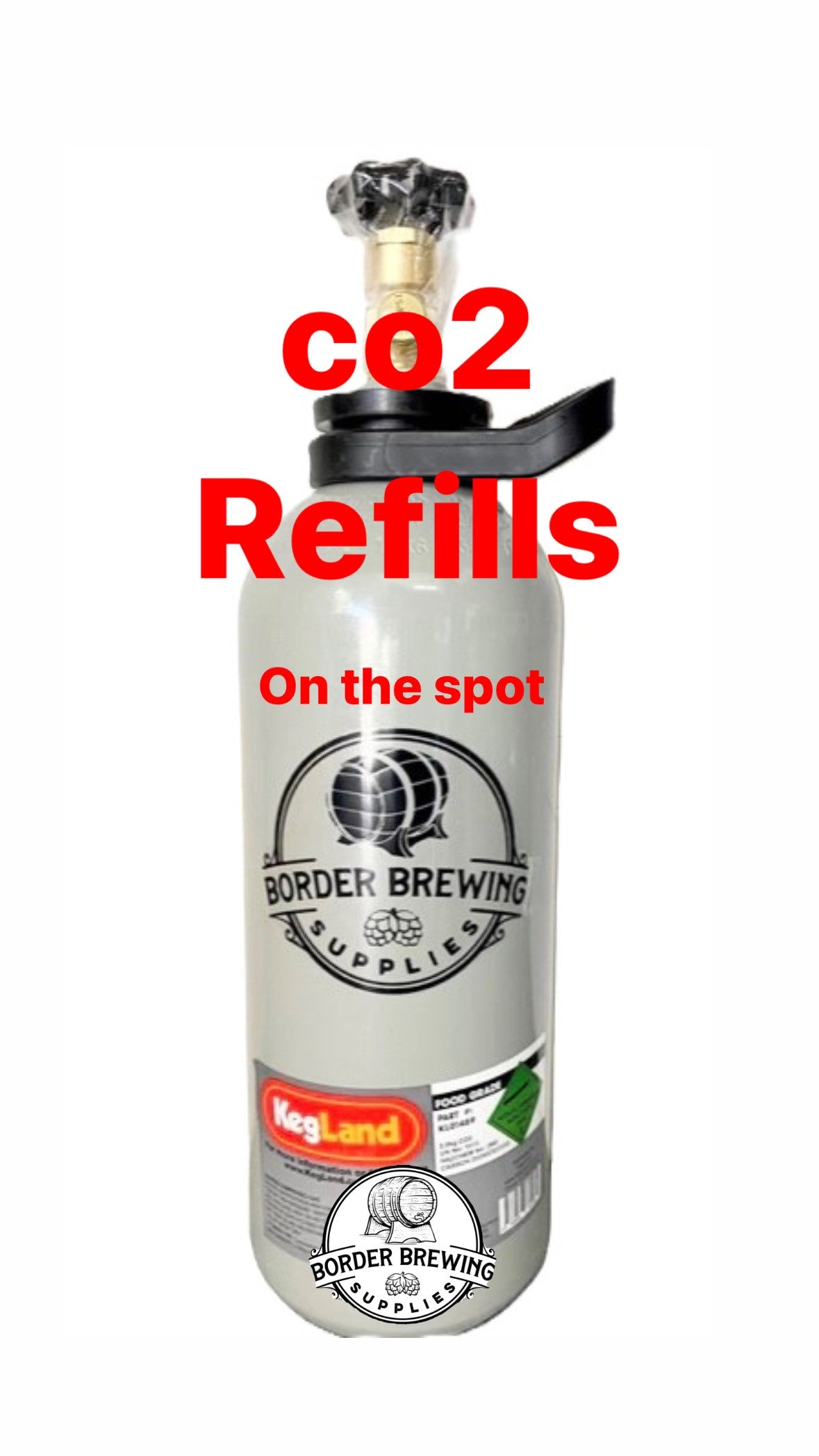 co2 Gas Refills | Border Brewing Supplies
