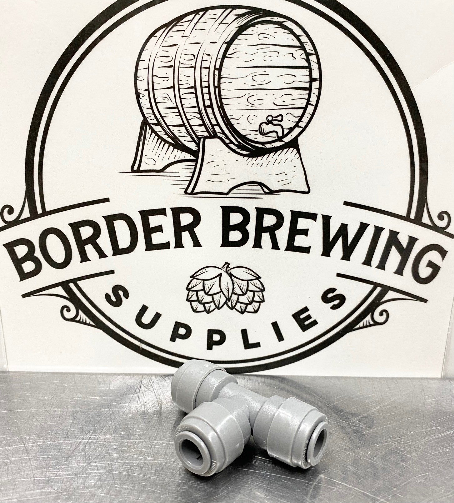 duotight Tee Piece 8mm | Border Brewing Supplies